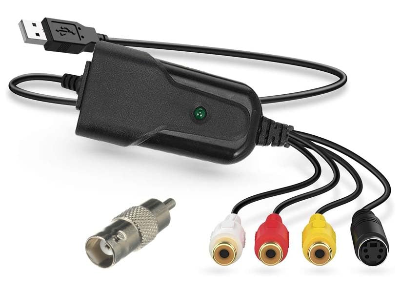 Amazon.com: Composite BNC RCA S-Video to USB Video Grabber Recorder for ...