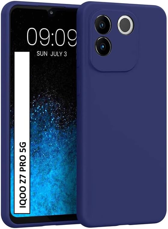 Casodon Sleek Back Cover Case for iQoo Z7 Pro 5G | Slim Fit Protective ...