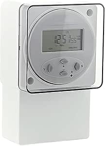 SPARES2GO Digital Immersion Heater Timer General Purpose 24 Hour 7 Day ...