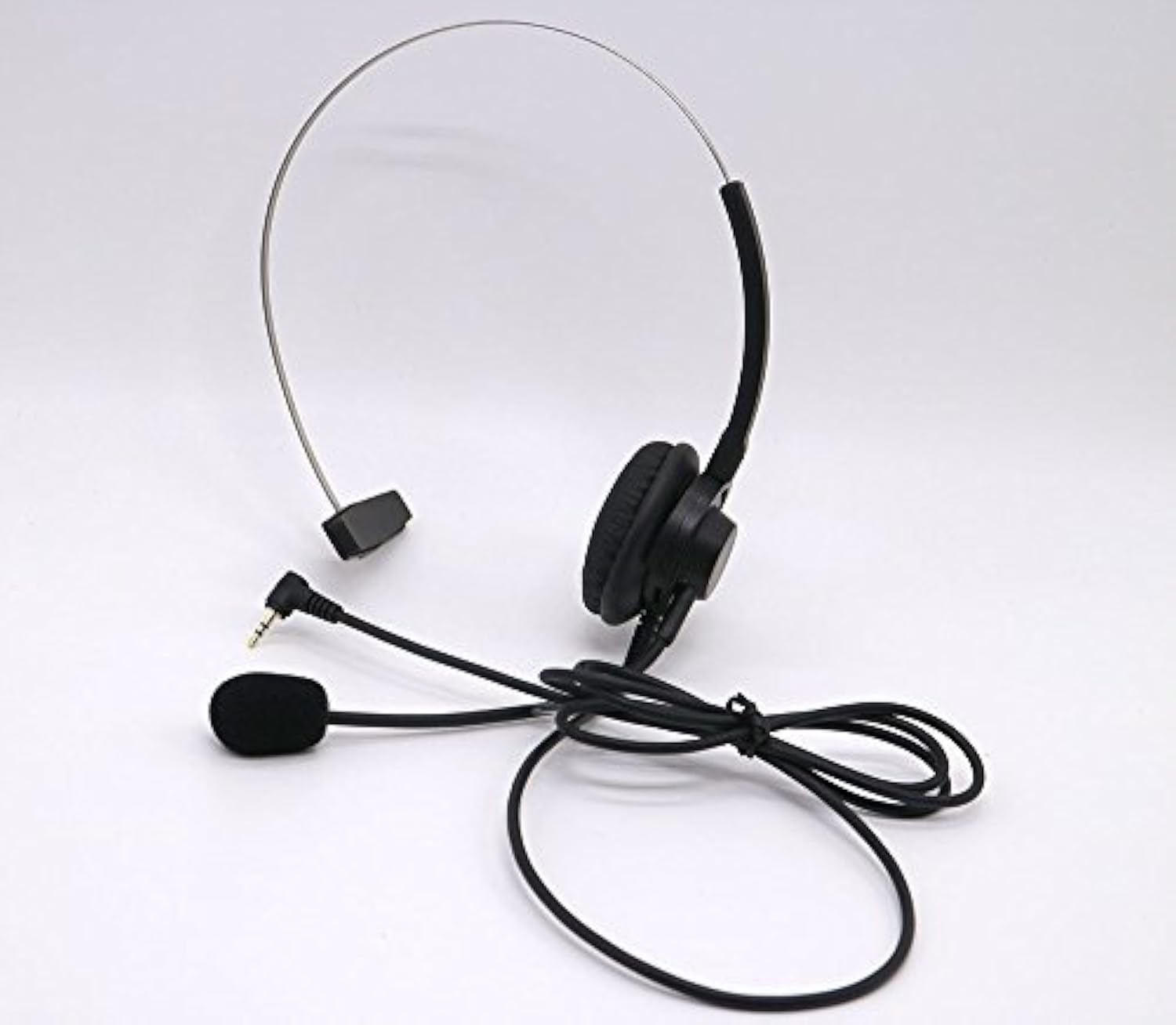 Amazon.com: Over-The-Head Band 2.5mm Headset for Panasonic Office Home ...