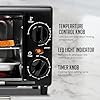 Amazon.com: OVENTE 8L Countertop Toaster Oven with 60-Minute Timer ...
