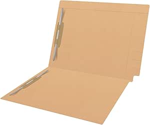 Amazon.com : 11 pt Tan Kardex Match Folders, Full Cut Reinforced End ...