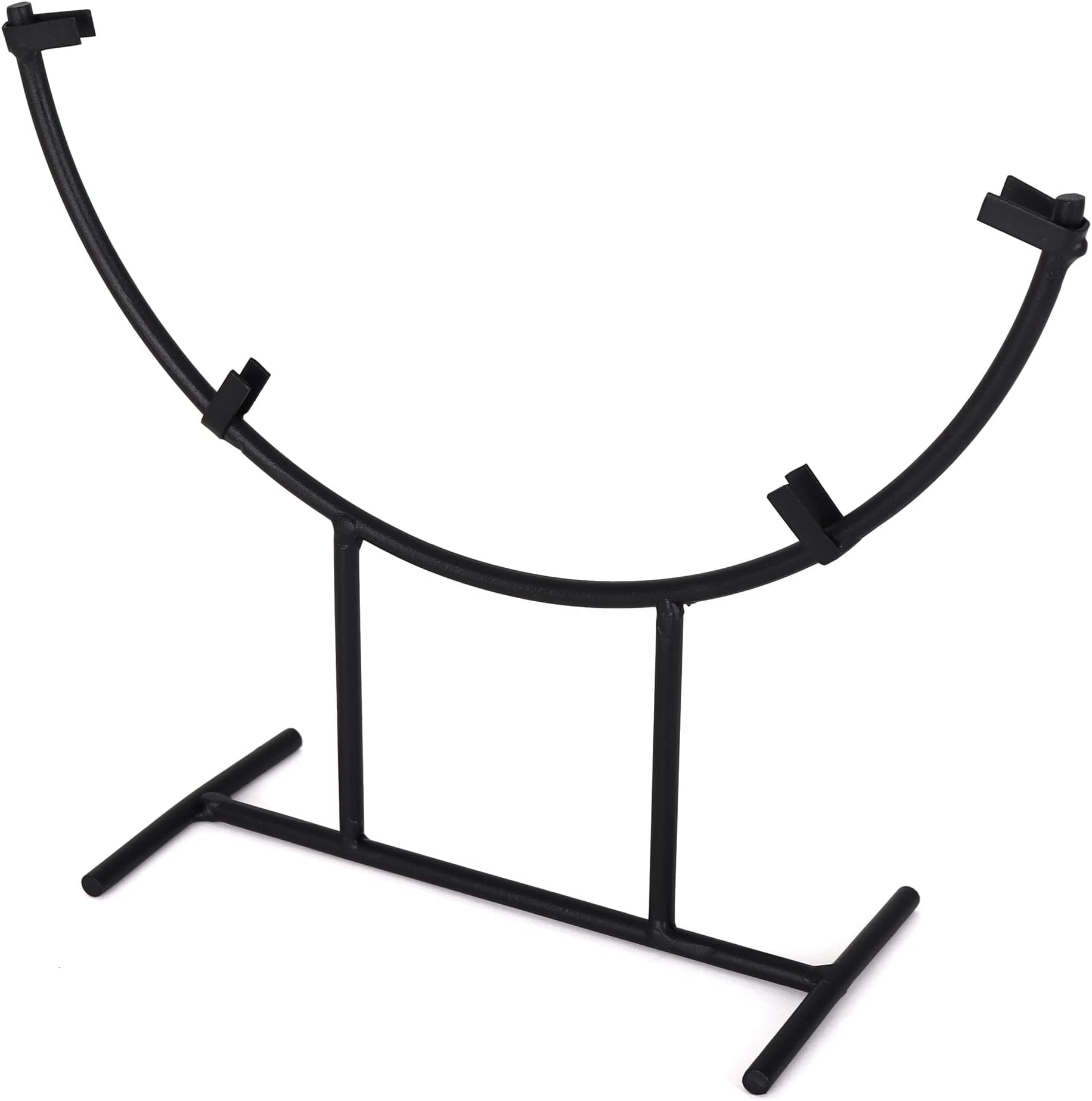 Amazon.com: Milltown Merchants Round Metal Display Stand - Fused Glass ...