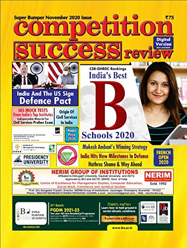 Competition Success Review November 2020 : Competition Success Review ...