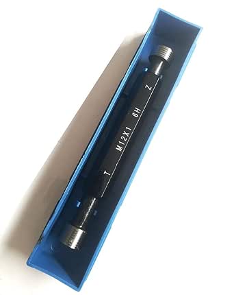 Metric Thread Plug Gage Gauge M12 x 1 6H Thread Gauge Go and NoGO : Amazon.ca: Industrial ...