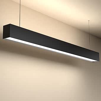 Sunco LED Linear Up/Down Pendant Light-Two Switch Indoor Suspension ...