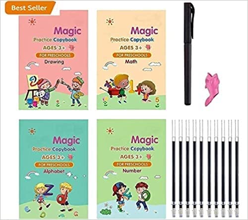 5_2N2 Magic Copy Book For Kids Magic Practice Copy Book Refill Magic ...