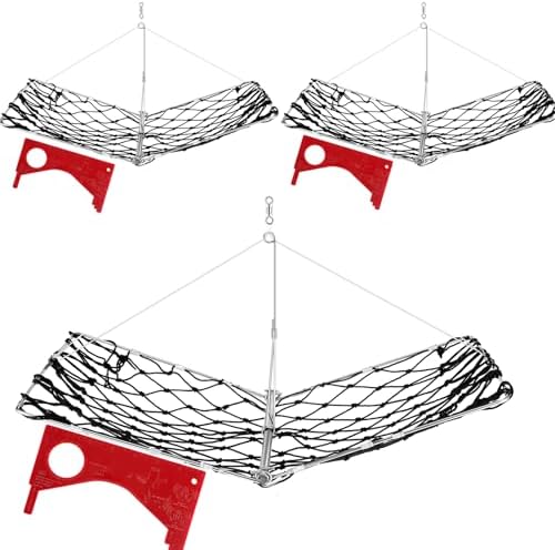 Amazon.com : Arrowbash 3 Set Castable Crab Trap with Red Gauge and Bait ...