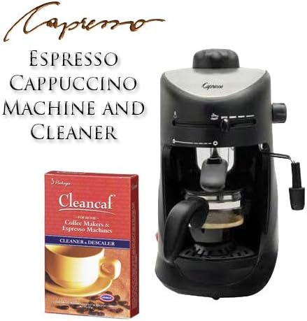 Amazon.com: Capresso 303.01 4-cup Espresso Cappuccino Machine and ...