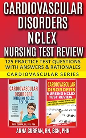 Amazon.com: Cardiovascular Disorders NCLEX Nursing Test Review: 125 ...