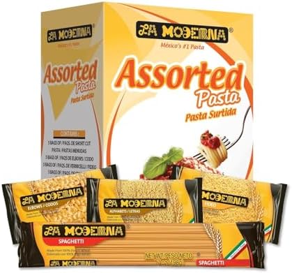Amazon.com : LA MODERNA, Assorted Pasta Surtida, 7 oz (Pack of 20 ...