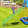 Amazon.com: Outdoor Climbing Toys for Kids Swing Sets for Backyard, All ...