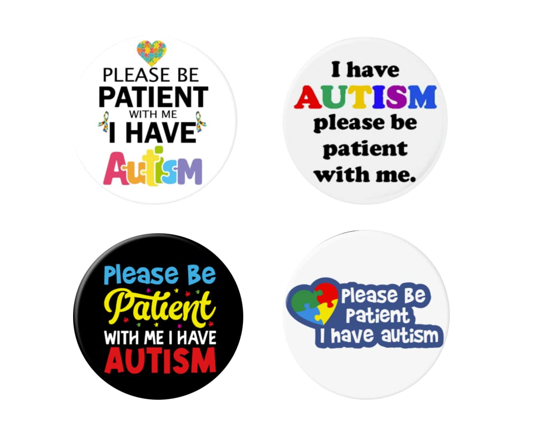 Amazon.com: Autism Awareness pins - Please be Patient I have Autism ...