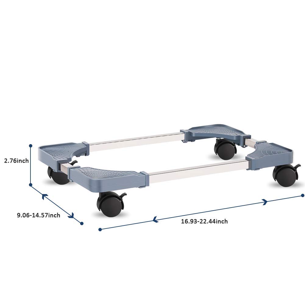 Snapklik.com : Liitrton Mobile CPU Stand Adjustable Computer Tower Stand