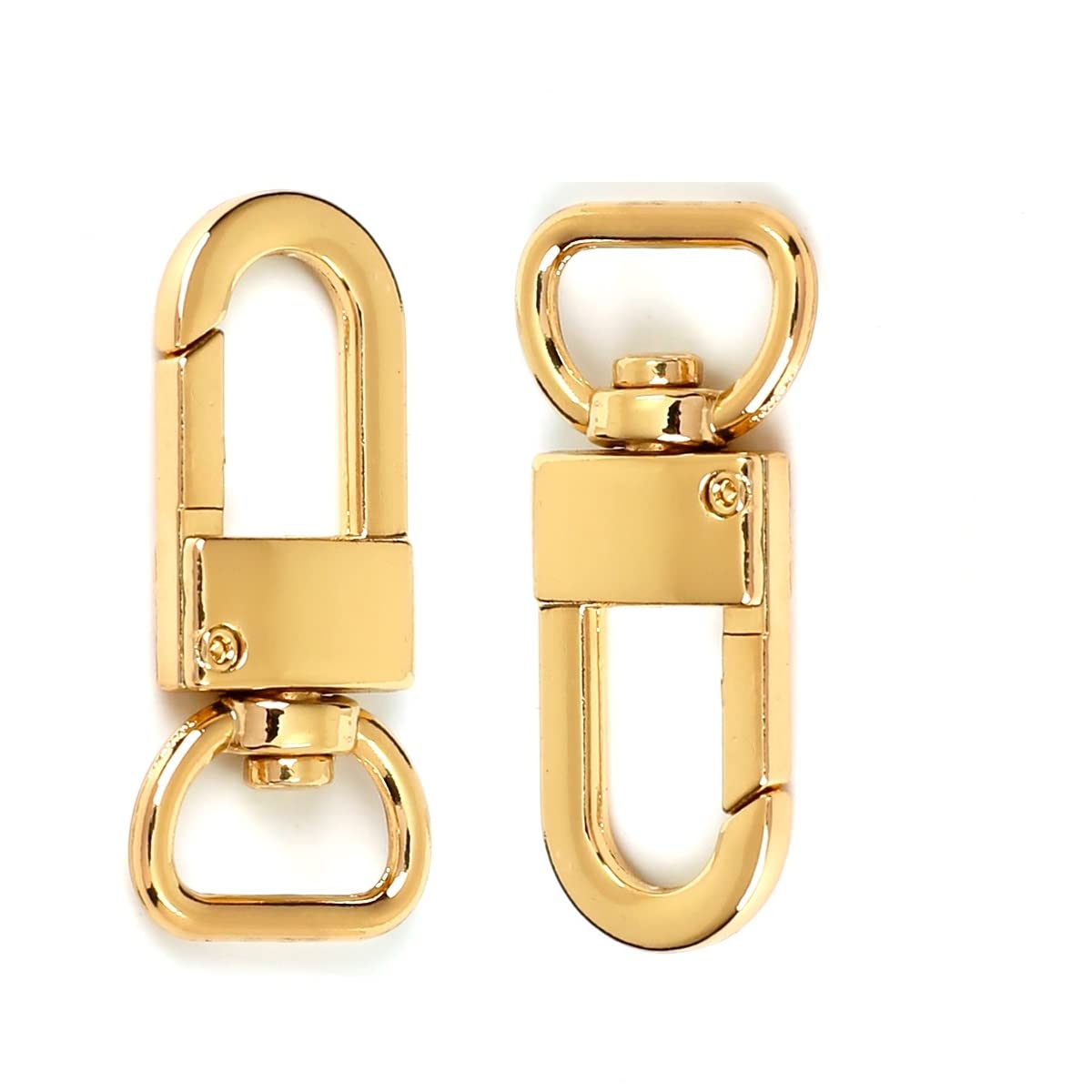 Rarehaunt Snap Hook Tiny Push Gate 360 Degree Swivel Lobster Clasps for ...