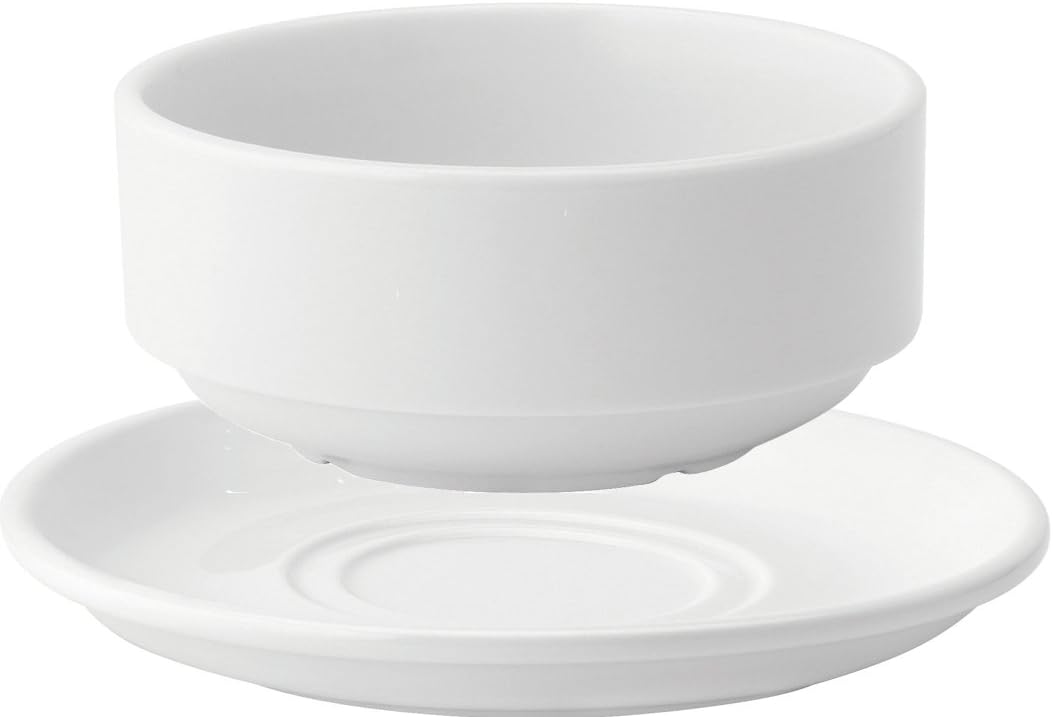 Stacking Soup Bowl & Stand - Pack Size: 6 Sets : Amazon.co.uk: Home ...