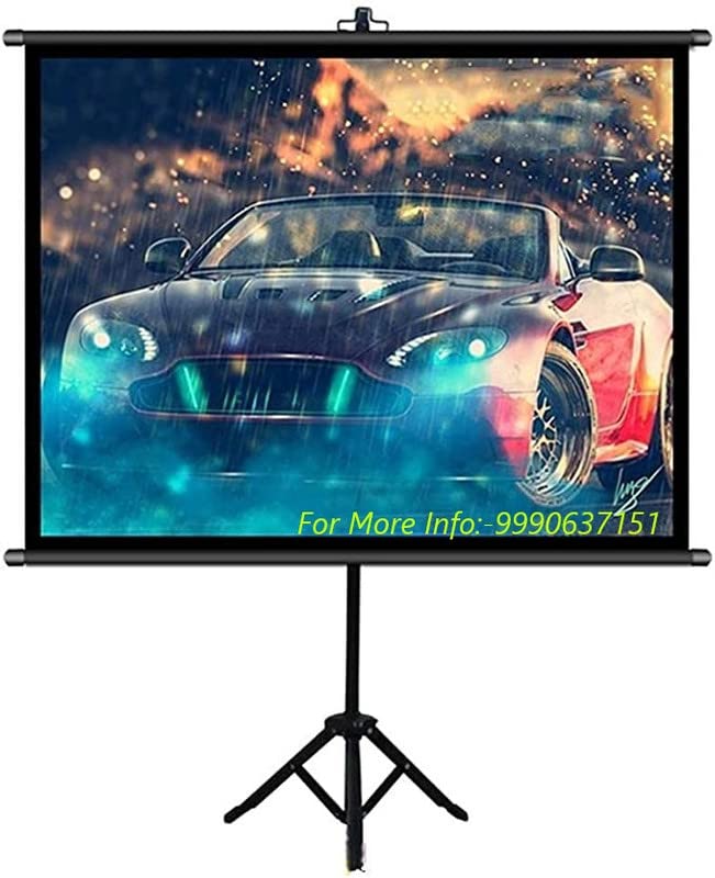 Ziozy 92 inch magicview Series Projector Screen with Tripod Stand 16:9 ...
