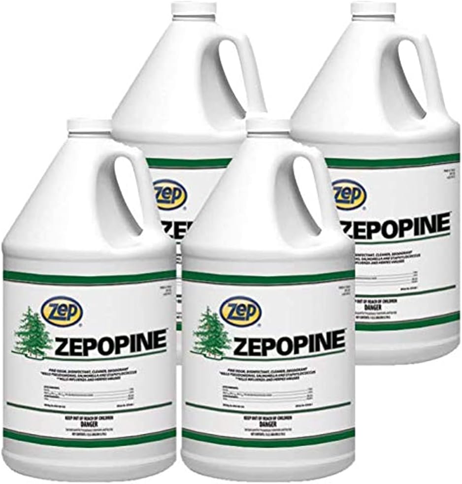 Amazon.com: Zep Zepopine Pine Odor Disinfectant Cleaner - 1 Gallon ...