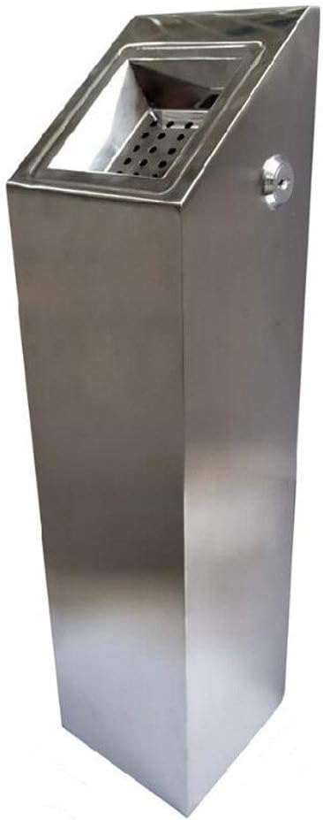 Amazon.com: Outdoor Wall Mounted Ashtray Smoking Cigarette Steel Bin ...