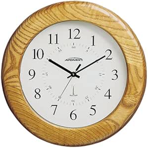 Atomix 541-12" Natural Finish Atomic Clock : Buy Online at Best Price ...