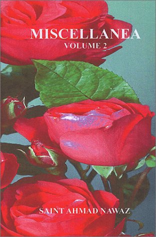 Miscellanea, Volume 2: Nawaz, Saint Ahmad: 9781582253800: Amazon.com: Books