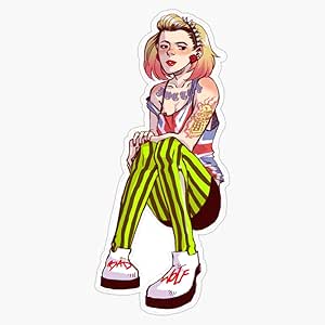Amazon.com: Punk!Rose Bumper Sticker Vinyl Decal 5" : Sports & Outdoors