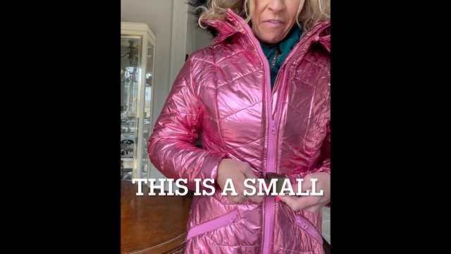 Watch Shiney metallic snowsuit fun & retro padded for cold weather on ...