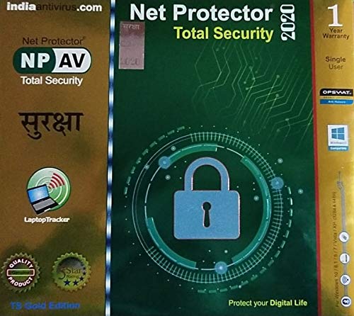 NPAV Net Protector 2020 Total Security Gold Edition 1 PC 1 Year ...