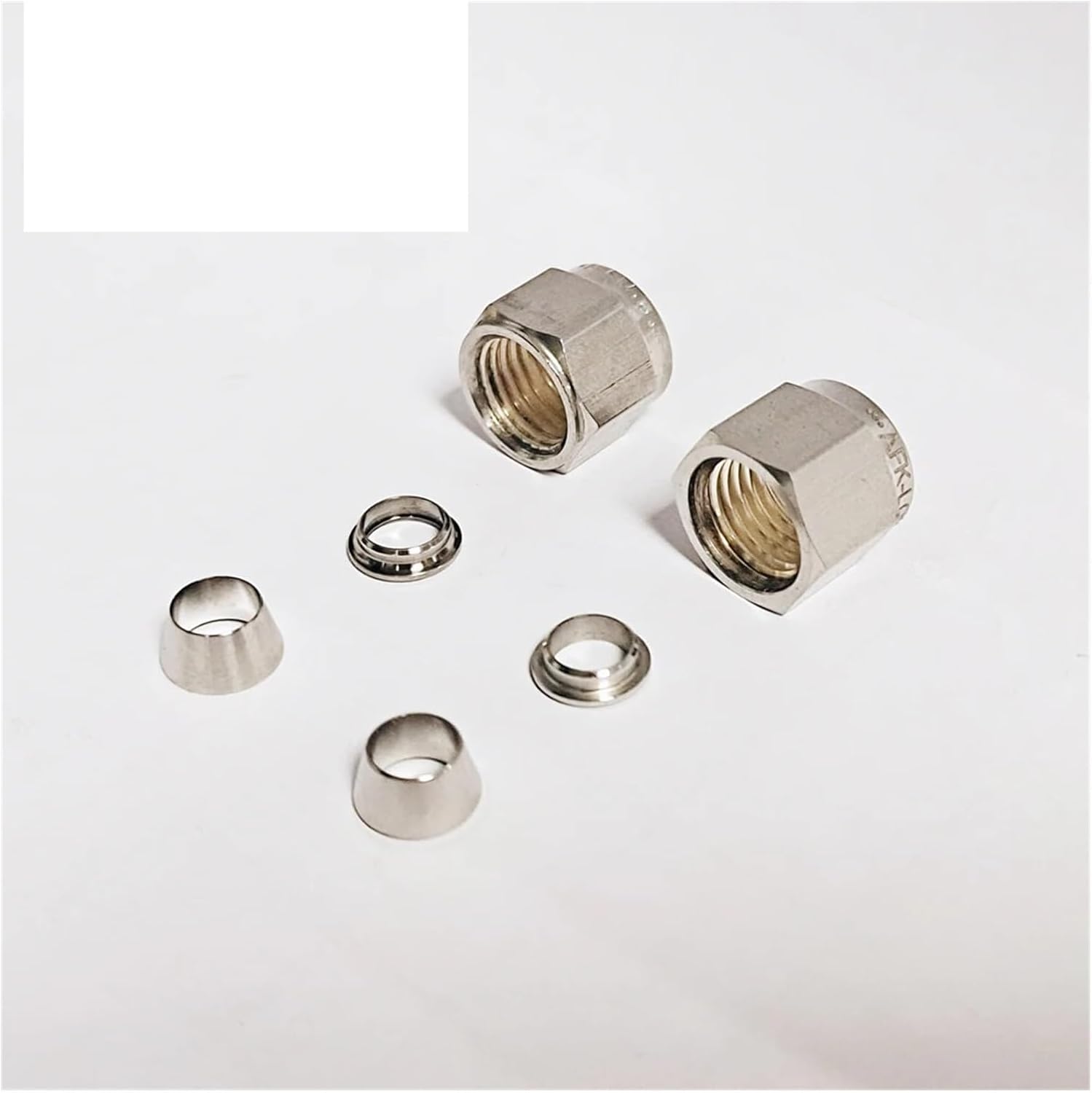 Amazon.com: LLBZBJLXWE 1pc Front and Back Ferrule Nut 4mm 6mm 8mm 10mm ...