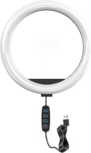 Amazon.com : LED Ring Light 14" 360 Photo Booth Accessories,for Live ...