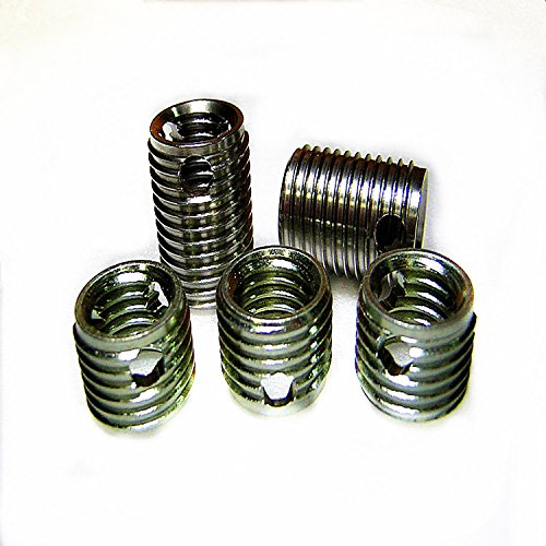 Delisert Carbon Steel Type 307 Self Tapping Threaded Insert M8X1.25x9mm ...