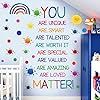 Amazon.com: Colorful Inspirational Quote Wall Decals Motivational ...