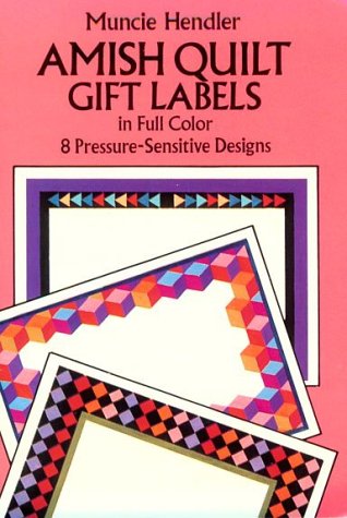 Buy Amish Quilt Gift Labels in Full Colour: 8 Pressure-Sensitive ...