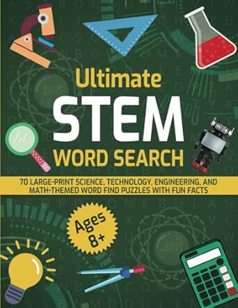 Amazon.com: Ultimate STEM Word Search: 70 Large-Print Science ...