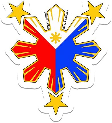 Amazon.com: Philippine Flag Sun Car Decal/Stickers : Automotive