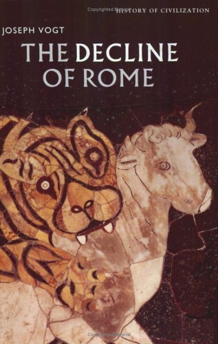 Amazon | The Decline of Rome (History of Civilization) | Vogt, Joseph ...