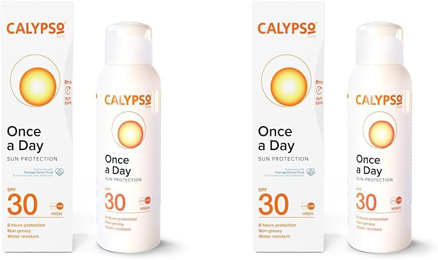 Calypso Once a Day Sun Protection Lotion with SPF 30 (Pack of 2 ...