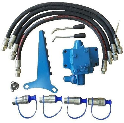 Amazon.com: Tractor Rear Hydraulic Dual Remote Valve Kit Compatible ...