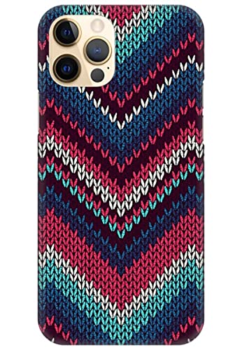 Knitted Printed Back Cover Phone Case for Apple iPhone 12 Pro Back ...