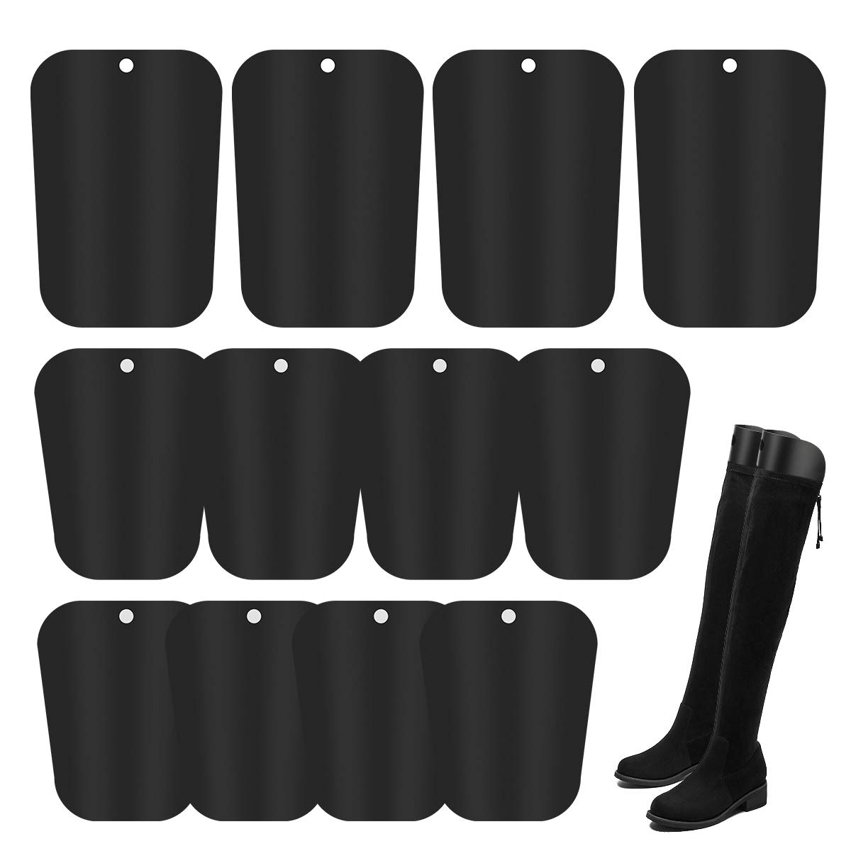 Amazon.com: AHIER 12 Sheets Boot Shapers for Tall Boots, 3 Size 12/14 ...