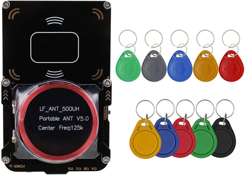 Correa Proxmark3 RFID Card Reader +5XT5577/UID Keychain IC/ID Key ...