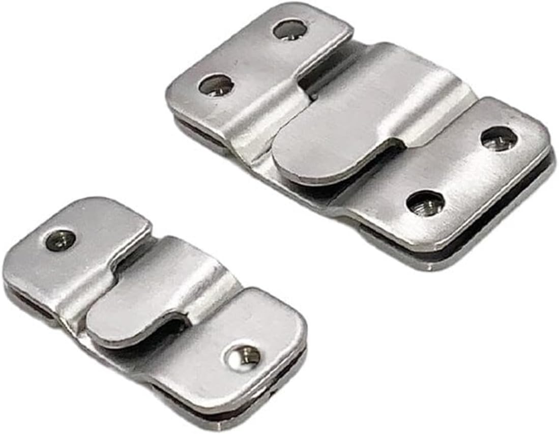 Amazon.com: Stainless Steel Interlock Hanging Buckle Flush Mount ...