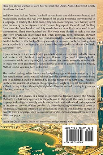 Snapklik.com : Conversational Arabic Quick And Easy: Qatari Dialect