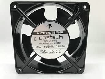 Amazon.com: for COSTECH A12B12STB W00 115V 22/20W Aluminum Frame AC Cooling Fan : Electronics
