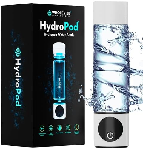 HydroPod Hydrogen Water Bottle, Hydrogen Water Bottle Generator, Ion ...