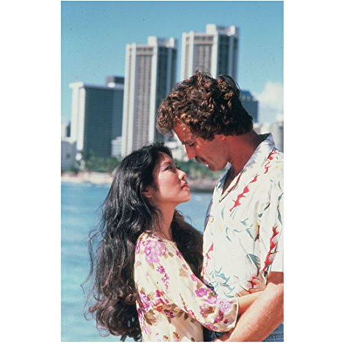 Buy Magnum P.I. Tom Selleck as Magnum with Elissa Dulce Hooai as Rosine ...