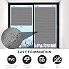 Amazon.com: No Drilling Retractable Roller Window Shades W/3 Suction Cups, Black Blackout Blind ...