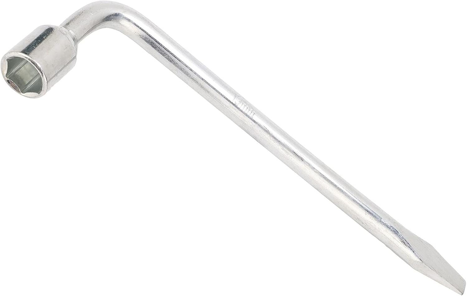 Car Spare Tire Lug Wrench, #45 Steel L Type Hex Socket Wrench Slotted ...