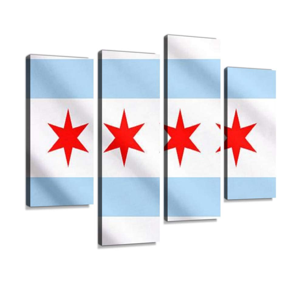 Chicago Flag Artwork