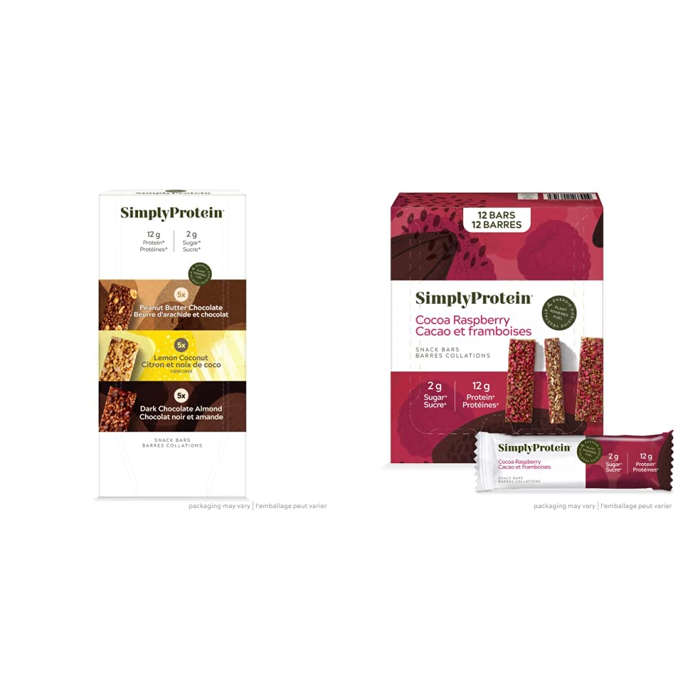 Simply Protein Best Sellers Variety Pack + Simply Protein Cocoa ...